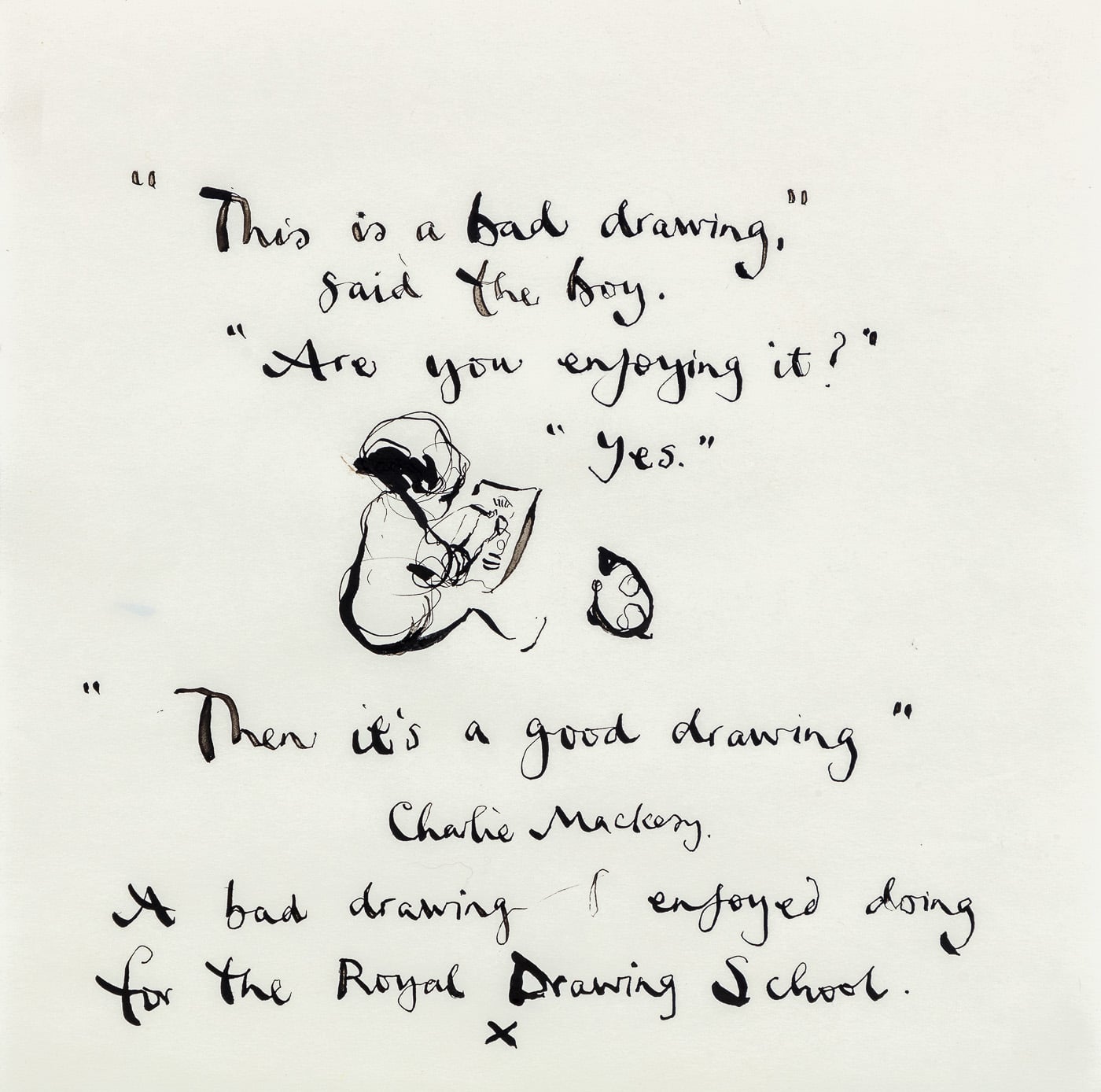 Drawing Dialogues | Sir Jony Ive, Charlie Mackesy and Tim Marlow